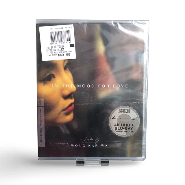 CRITERION COLLECTION #147 IN THE MOOD FOR LOVE 4K UHD + Blu-ray Brand ...