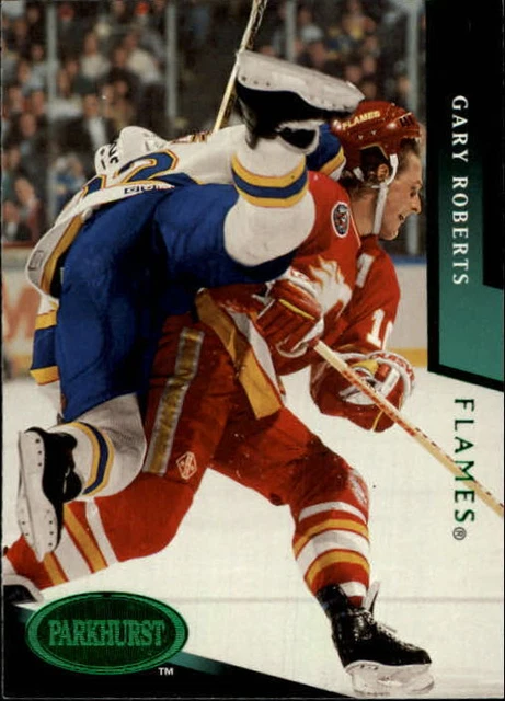 CARTE DE HOCKEY 1993-94 Parkhurst Calgary Flames #302 Gary Roberts EUR ...