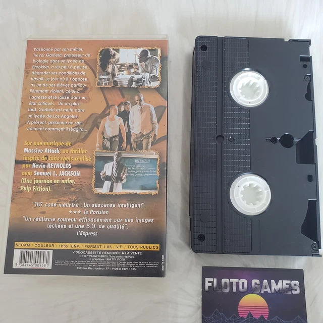 VHS D'ORIGINE FR : 187 Code Meurtre - Samuel L Jackson - Floto Games ...