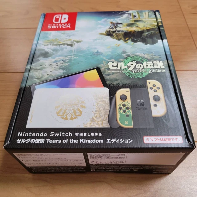 NINTENDO SWITCH-OLED MODEL The Legend of Zelda Tears of the Kingdom ...