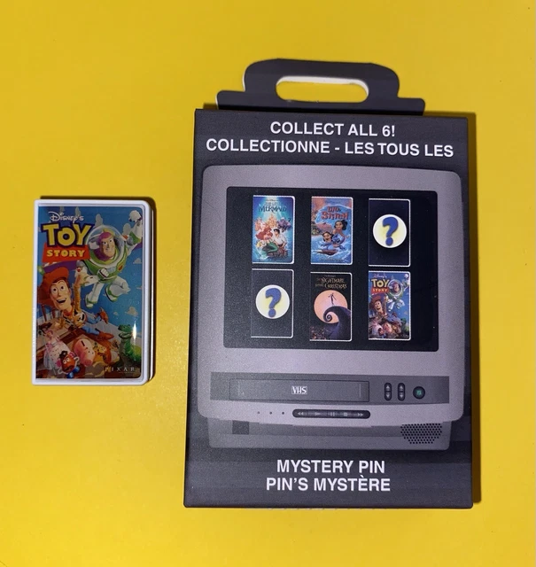 PIN DISNEYS TOY Story VHS Mystery Box Disney Pixar Movie Series 2020 £ ...