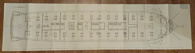 UPPER DECK DRAWING VII HMS Victory: Building, Restoration and Repair A ...
