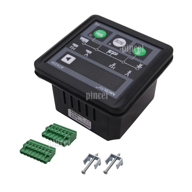 GENERATOR MAINS ATS Controller Automatic Transfer Switch Controller DC ...