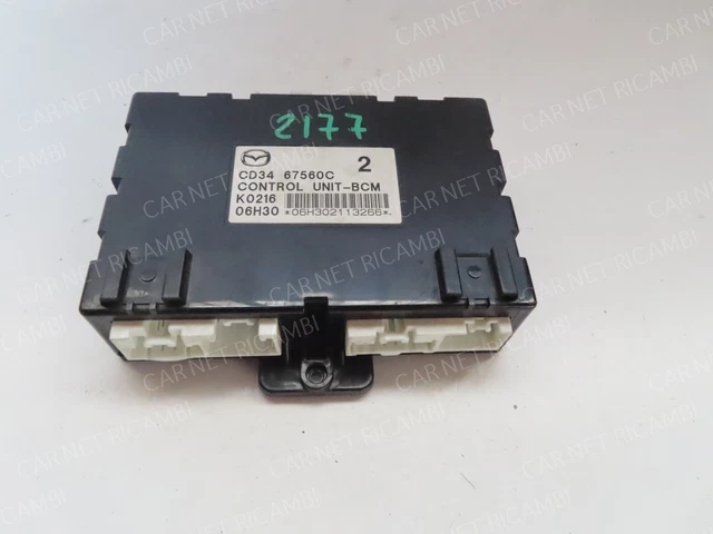 CD3467560C CENTRALINA BODY Computer Modulo Bcm Mazda 5 Cr19 Cd34-67560C ...