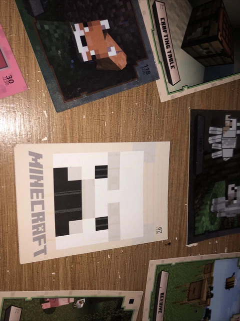 CARTES PANINI - Minecraft Trading Cards Adventure 2020 Lot De 10 Cartes ...