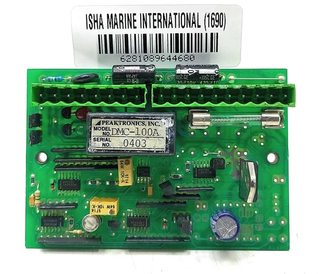 CARTE DE CIRCUIT Du Contrôleur De Moteur DC Peaktronics DMC-100A EUR ...