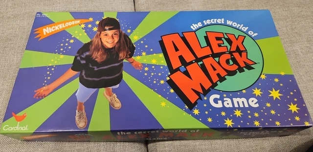 VINTAGE 1997 NICKELODEON The Secret World Of Alex Mack Complete Board ...