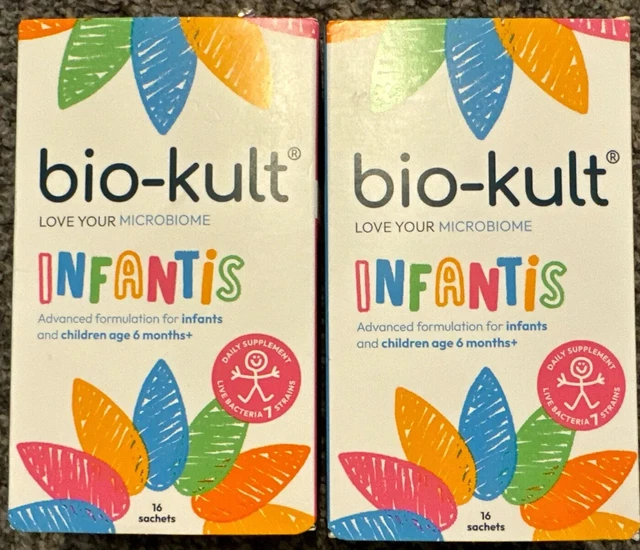 2 X BIO-KULT Infantis Adv Formula for Infants &Children age 6 months+ ...