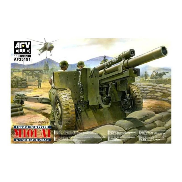 MAQUETTE CANON 105MM Howitzer M101 A1 Carriage M2 A2 Afv Club |35191| 1:35 EUR 28,79 - PicClick FR