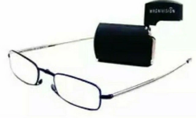 LUNETTES DE LECTURE pliantes Foster Grant Gideon +3,25 avec étui rigide ...