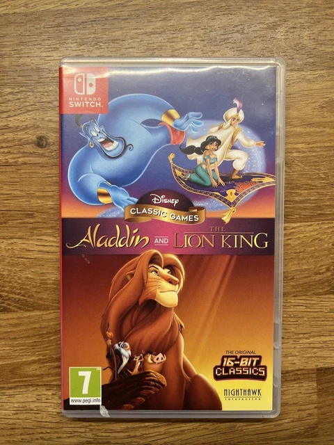 DISNEY CLASSIC GAMES: Aladdin And The Lion King Nintendo Switch Game £ ...