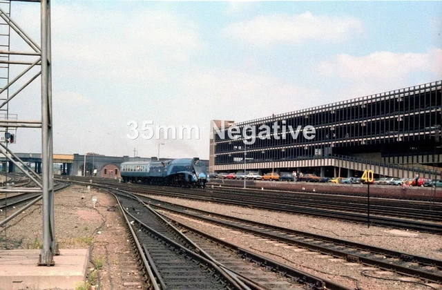 BRITISH RAIL LNER A4 STEAM LOCO 60007 DONCASTER 198X 35mm NEGATIVE ...