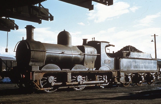 COLOUR RAIL SLIDE, BRW6, GWR 2301 class, 2516, Oswestry, 1952 £1.15 ...