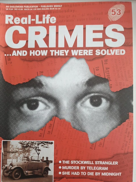 REAL LIFE CRIMES magazine... And How They Were Solved. Vol 1 Issue #53 ...