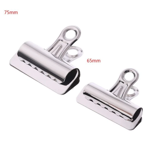 METAL CLIPS PAPER Letter Document Ticket File Binder Grip Clip Clamp ...