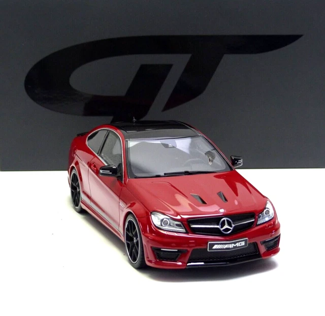 MERCEDES-BENZ C63 AMG W204 2014 Edition 507 red-black-rims 1:18 GT920 ...