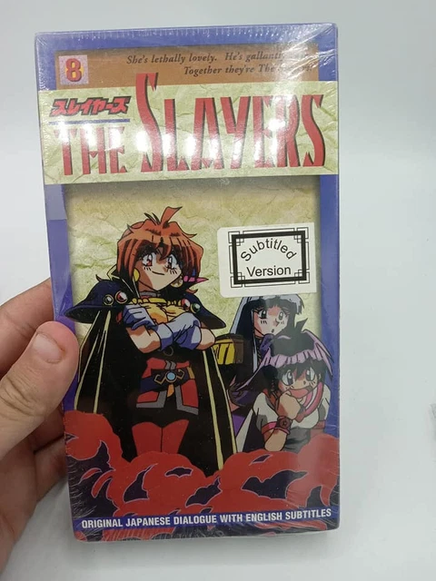 THE SLAYERS ANIME VHS Volume 8 English SubsSEALED £16.60 - PicClick UK