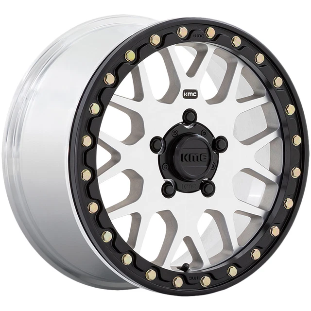 KMC UTV KS235 Grenade Beadlock 15x6 5x4.5" +38mm Machined Wheel Rim 15 ...