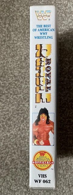 WWF ROYAL RUMBLE (1989) VHS Video Tape. WWE. Hulk Hogan. Macho Man. £9. ...