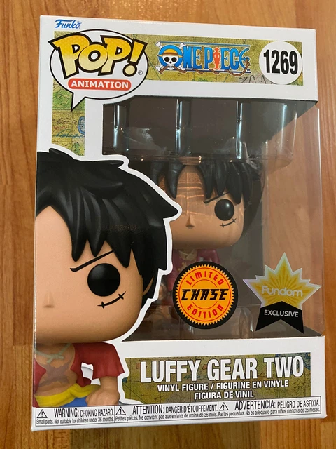 FUNKO ANIME ONE Piece Luffy Gear Two Haki Arm #1269 Fundom Chase Ex ...