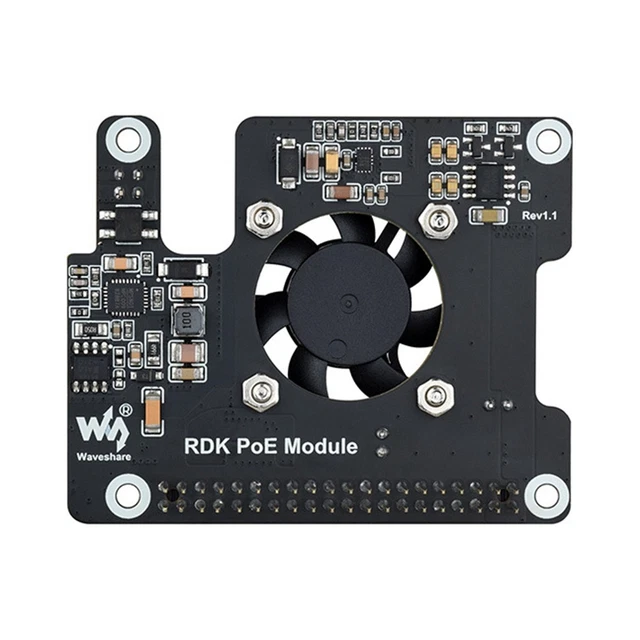 1X( FOR RDK X5 PoE HAT with Fan+Heatsink for D-Robotics RDK X5 ...