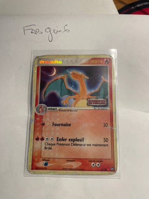 CARTE POKÉMON & Dracaufeu 6/108 " Holo 2007 Gardiens du Pouvoir Fr EUR 30,00 - PicClick FR
