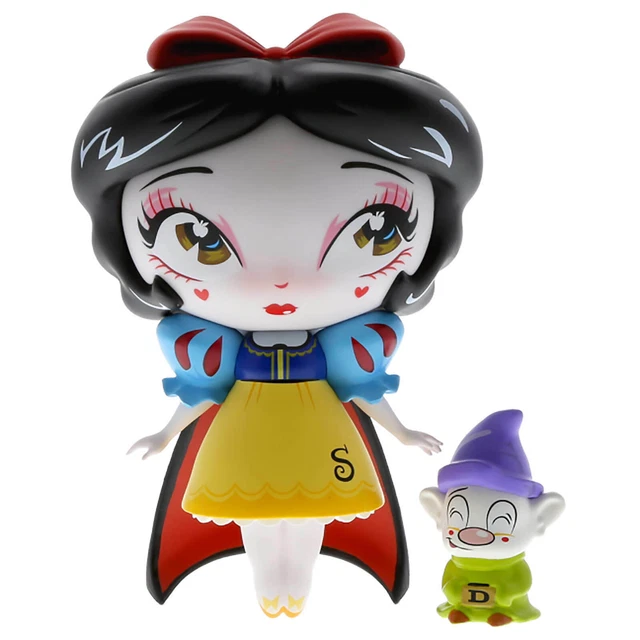 DISNEY SHOWCASE: WORLD of Miss Mindy - Snow White & Dopey Vinyl Figure ...