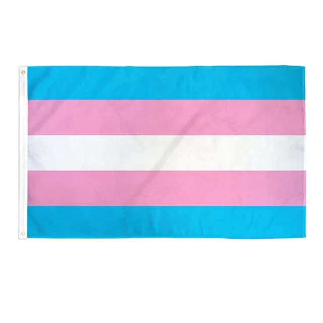 LARGE TRANSGENDER PRIDE Flag 5FT x 3FT Trans Pride Festival Parade Flag ...