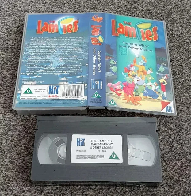THE LAMPIES CAPTAIN Who & Other Stories Sealed Rare Pal Vhs Video Kids ...