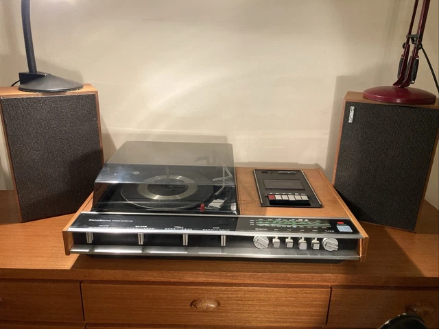 VINTAGE 70'S RECORD player RESTORED, with iconic Garrard 2025 Deck ...
