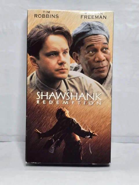 THE SHAWSHANK REDEMPTION (VHS, 2001) Stephen King Prison Movie Morgan ...