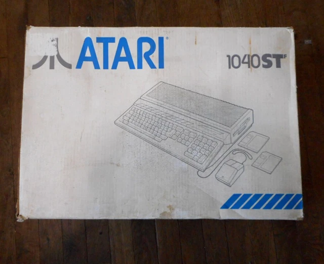 RARE CARTON BOITE vide Atari 1040 STF ORIGINAL box ST computer packaging EUR 59,00 - PicClick FR