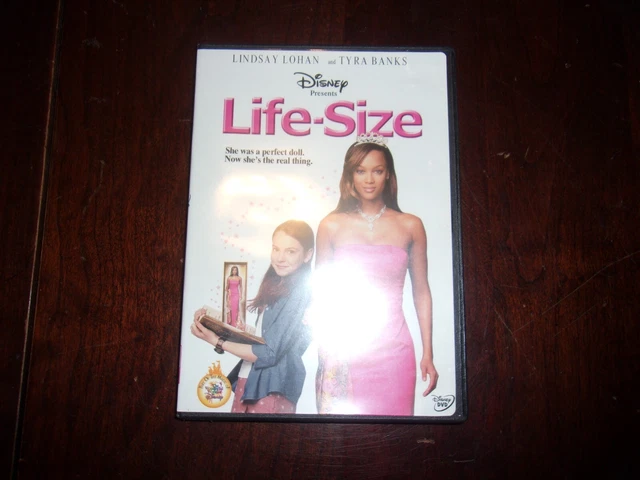 LIFE-SIZE DVD RARE OOP 2000 Lindsay Lohan Tyra Banks Region 1 $79.99 ...