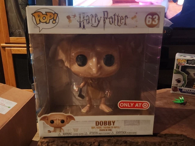 FUNKO POP! HARRY Potter Dobby #63 Target Exclusive Jumbo Vinyl Figure ...