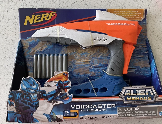 NERF ALIEN MENACE Voidcaster Foam Dart Blaster "NEUF" TIR RAPIDE ...