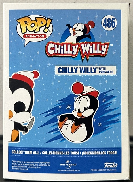 FUNKO POP! ANIMATION: CHILLY WILLY with PANCAKES #486 NEW W/Pop ...