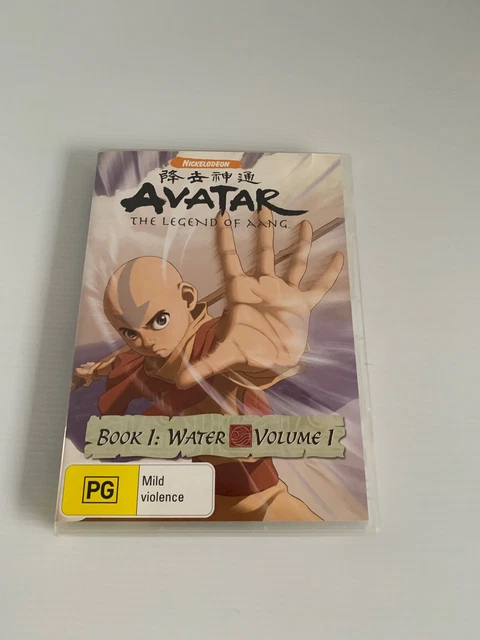 AVATAR: THE LEGEND OF AANG BOOK 1: WATER Volume One DVD Region 4 Movie ...