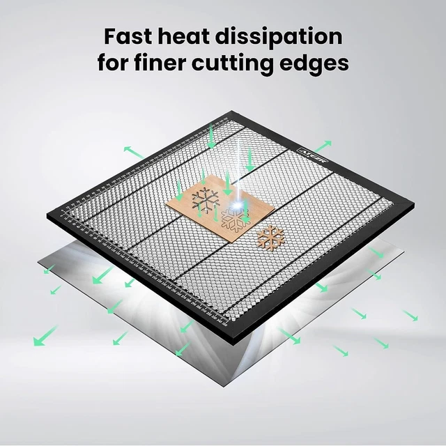 WABENTISCH FÜR LASERGRAVIERER, Waben Laser Arbeitsplatte Honeycomb ... WABENTISCH FÜR LASERGRAVIERER, Waben Laser Arbeitsplatte Honeycomb ...