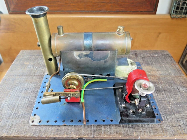 BOWMAN M130 LIVE Stationary Steam Engine with Dynamo 1930's As Found ...