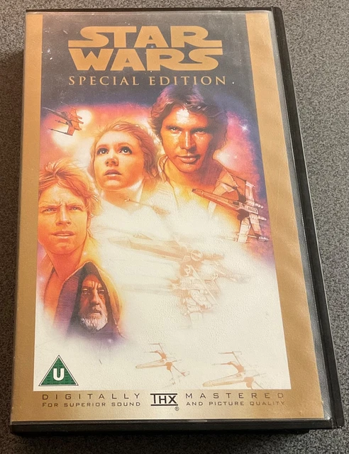 STAR WARS,SPECIAL EDITION 1997 Movie On Vhs Tape.excellent Like New ...
