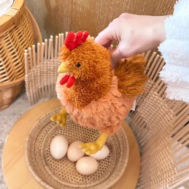JELLYCAT CECILE CHICKEN Soft Plush Stuffed Chicken Toy £46.72 - PicClick UK