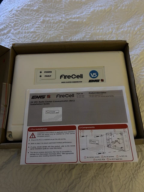 EMS FIRECELL RADIO Cluster Communicator FC-555-001 V3 Alarm Wireless RCC Hub £70.00 - PicClick UK