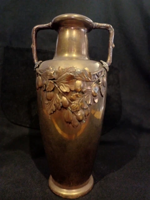 VASE LAITON ART nouveau signé Kayser EUR 30,00 - PicClick FR