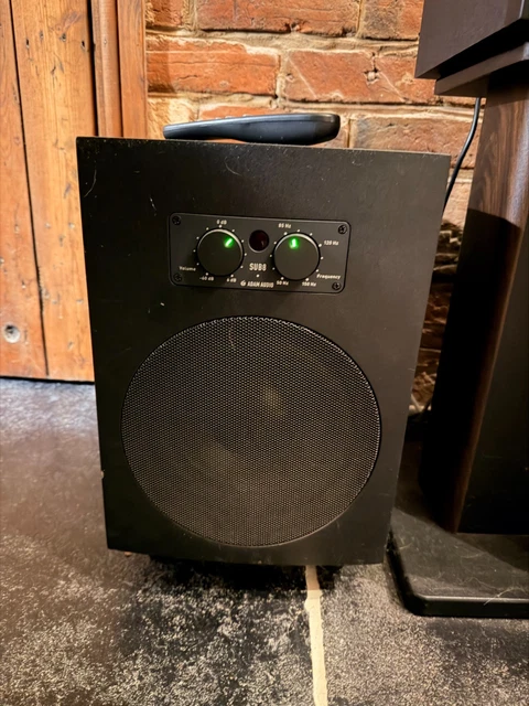 ADAM AUDIO SUB 8 Active Studio Subwoofer + remote control - light use ...
