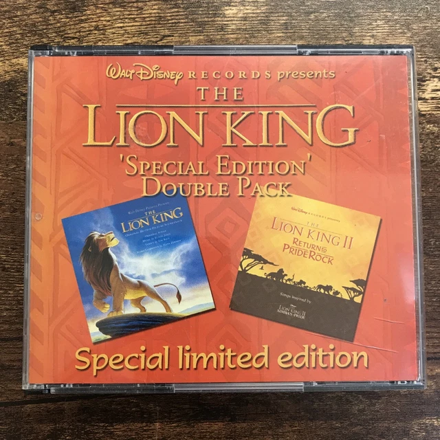 ORIGINAL SOUNDTRACK : The Lion King Special Edition Double Pack CD ...