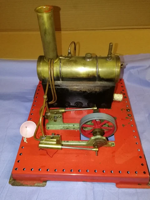 VINTAGE MAMOD SE3 TWIN SUPER HEATED STEAM ENGINE - See Attached Video ...