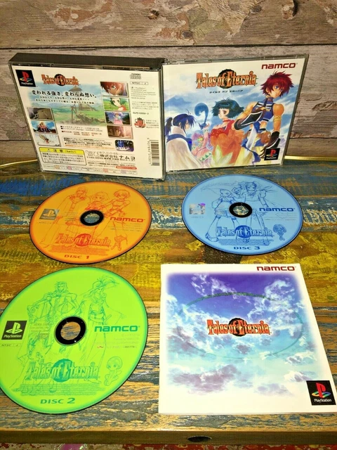 TALES OF ETERNIA sony PLAYSTATION 1 PS1 Psx Ntsc Jap Complet Like Nouveau EUR 29,99 - PicClick FR