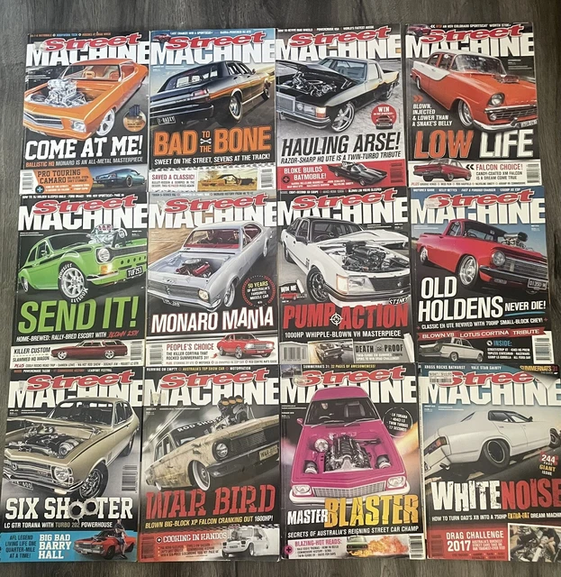 STREET MACHINE COLLECTABLE Magazine Bundle 2018 X12 Car Magazines $49. ...