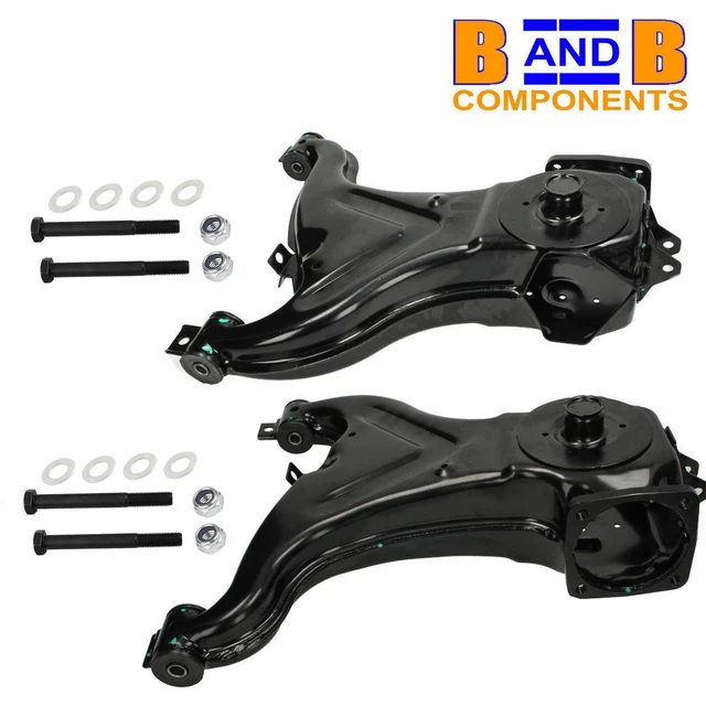 WISHBONE CONTROL TRAILING ARM x 2 REAR WITH BUSHES & BOLTS VW T25 T3 ...