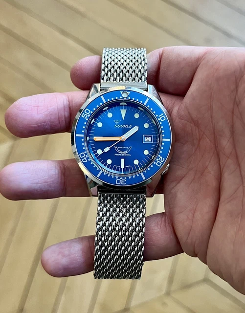 SQUALE 1521 OCEAN Mesh Polished 1521OCN.ME20 Full Set EUR 990,00 ...